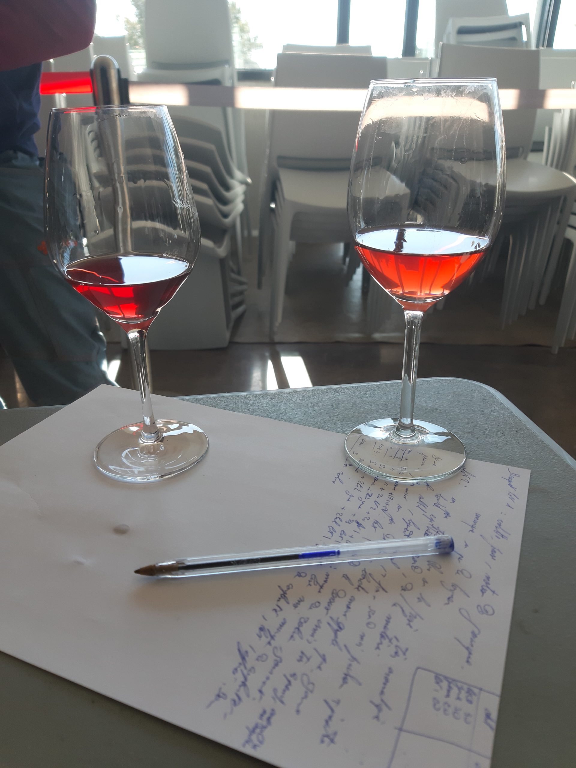 Blending, a key step - Château de Bellet